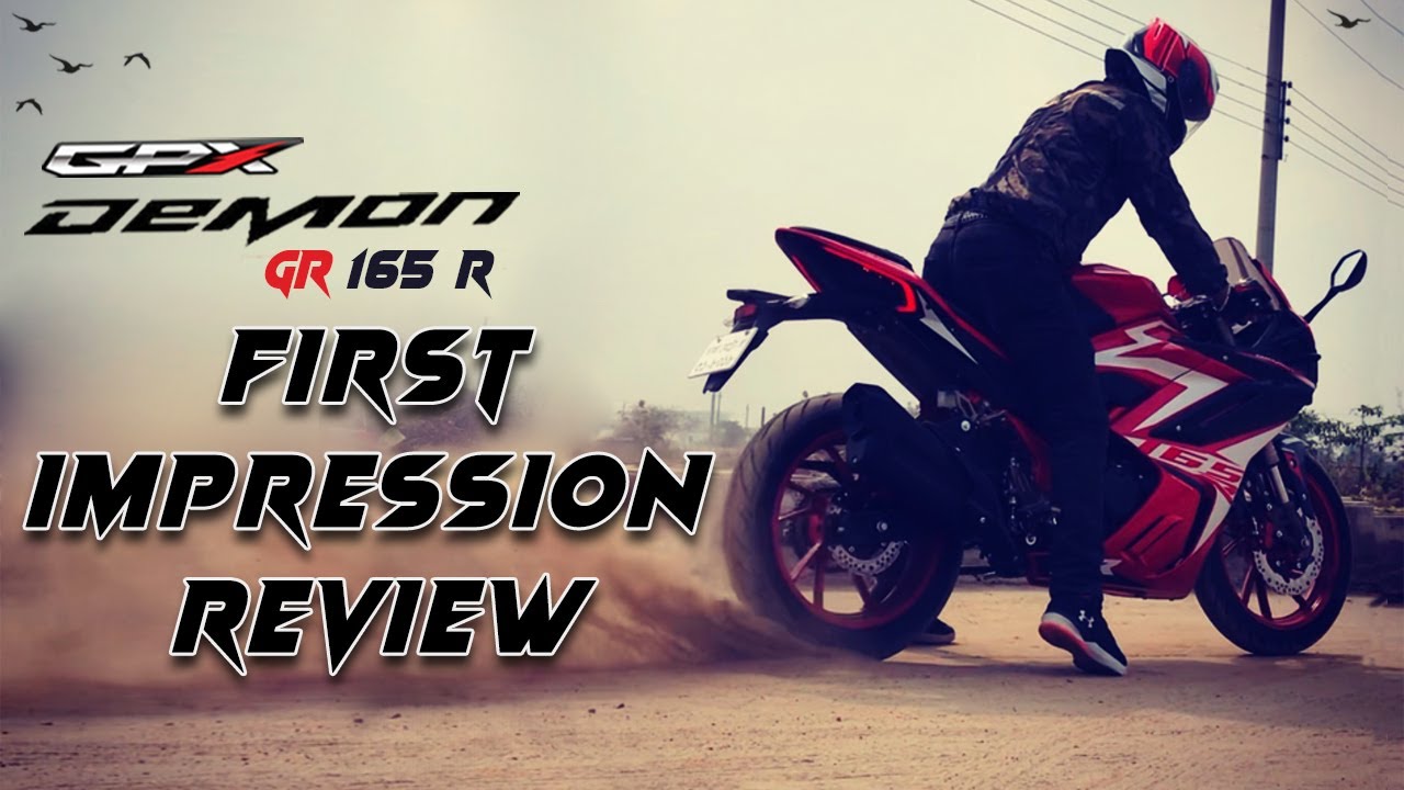 GPX Demon GR 165R First Impression Review - YouTube