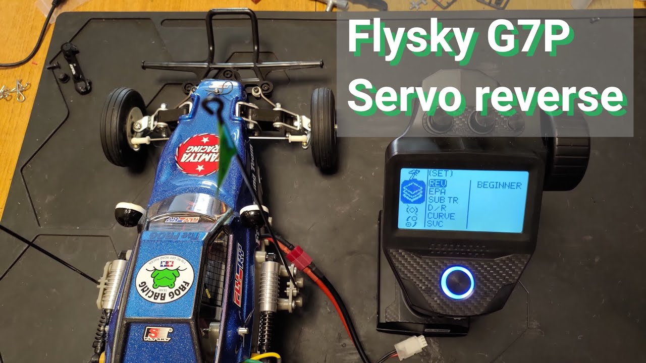 Flysky G7P Servo reverse - YouTube