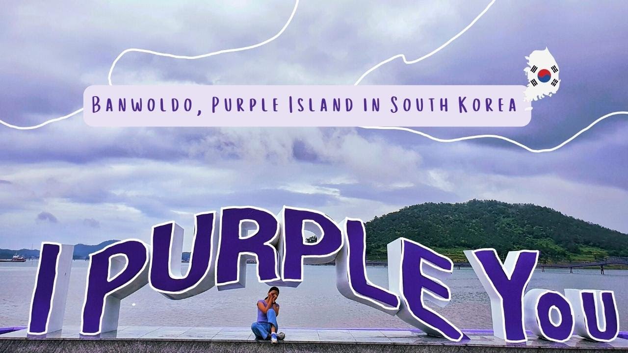 I tried visiting Purple Island in South Korea | 반월도 Banwoldo - YouTube