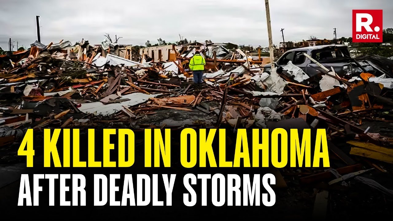 Oklahoma Towns Hard Hit By Tornadoes Begin Long Cleanup After 4 Killed ...