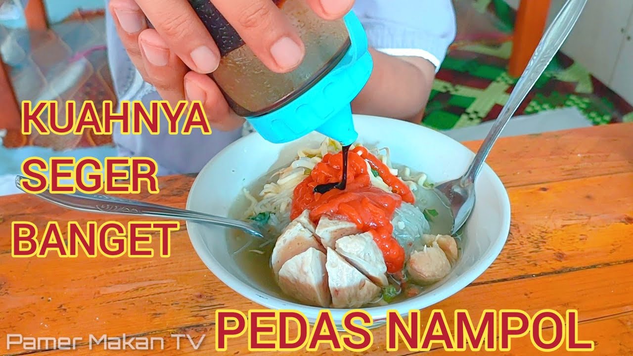 CUACA PANAS ENAKNYA MAKAN BAKSO PEDAS LAHAP SEKALI 3 MENIT LANGSUNG ...