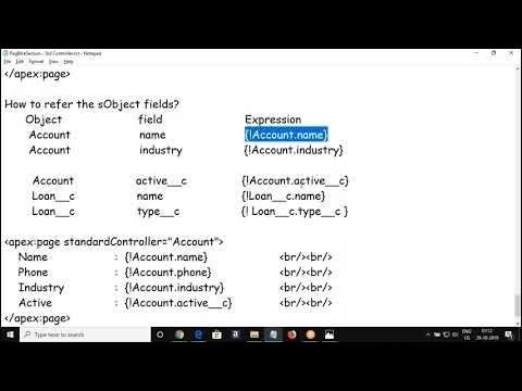 Input Output Components - Visualforce - YouTube