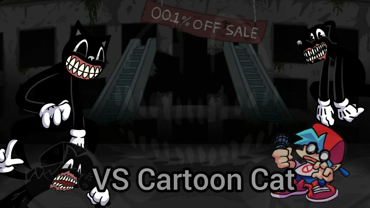 VS Cartoon Cat mod Friday Night Funkin FULL WEEK and cinematics (DEMO ...