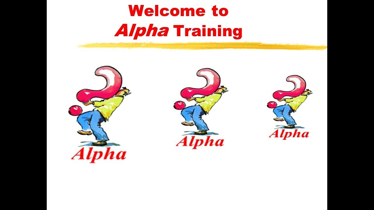 Alpha Leaders Training 17 Oct 17 - YouTube
