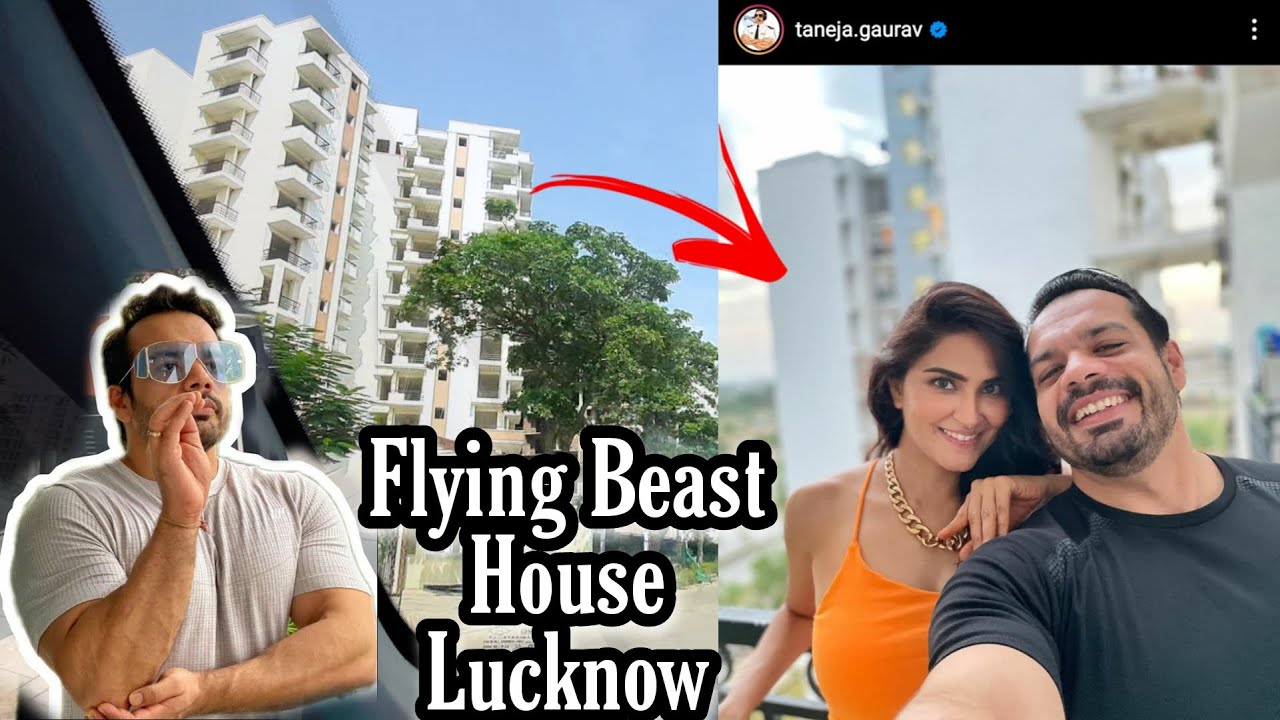 We Went Lucknow to Meet Flying beast || flying beast Luxurious House ...
