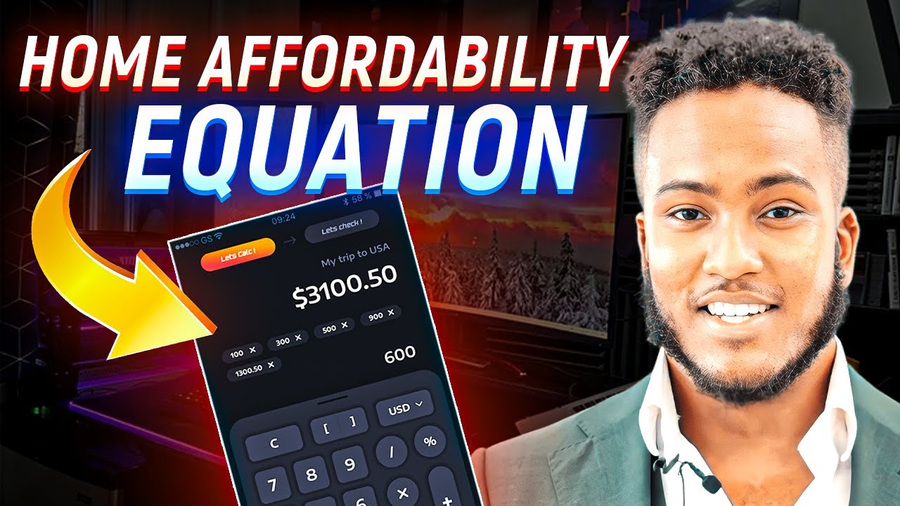 HOW TO CALCULATE HOME AFFORDABILITY YouTube HOW TO CALCULATE HOME AFFORDABILITY YouTube