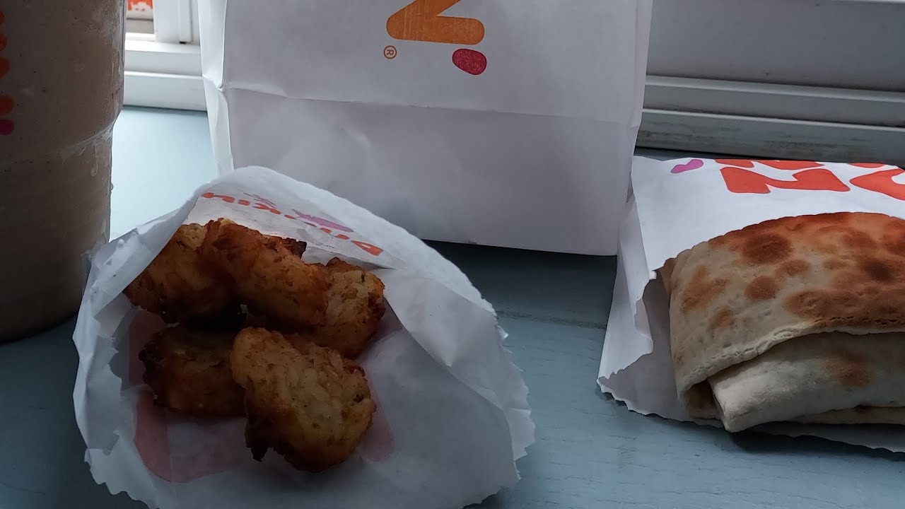 HOWDY FOOD REVIEWS DUNKIN'S New!!! Chicken & Roasted Pepper Wrap ...