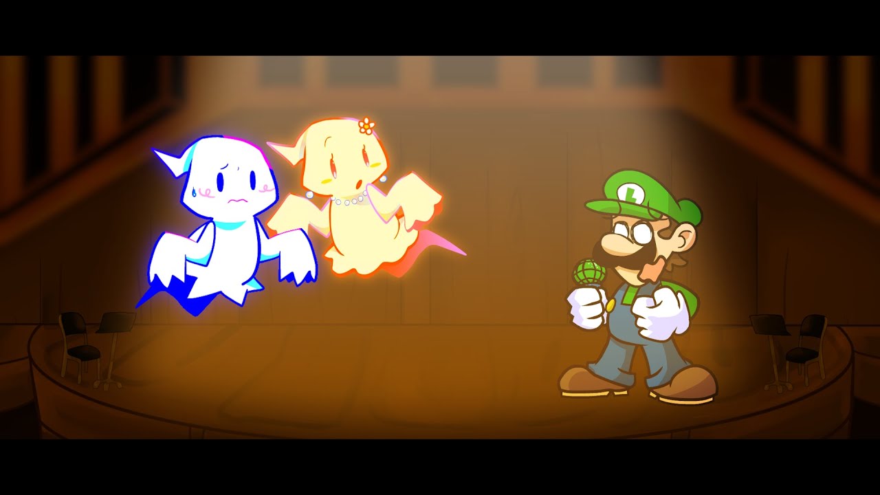 Ghostly Encounter - Spectral Spat But Boo, Daisy Bell & Luigi Sing It ...