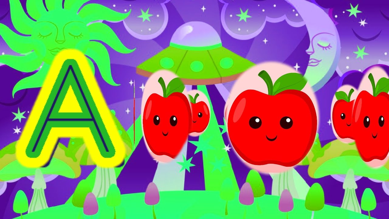 A for Apple🍎🍏/B for book/C for cup /Abcd chart for LKG and pre nursery ...