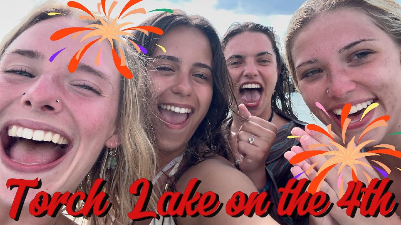 4th OF JULY ON TORCH LAKE - YouTube