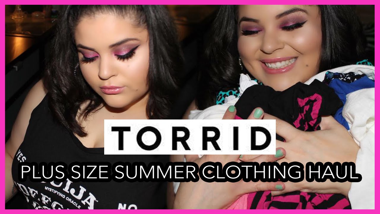 Torrid Plus Size Summer Clothing Haul - YouTube