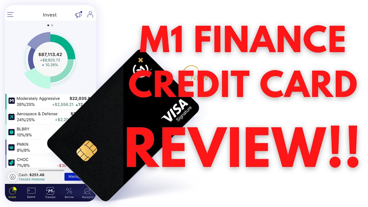 NEW M1 Finance Credit Card: (My Thoughts) - YouTube