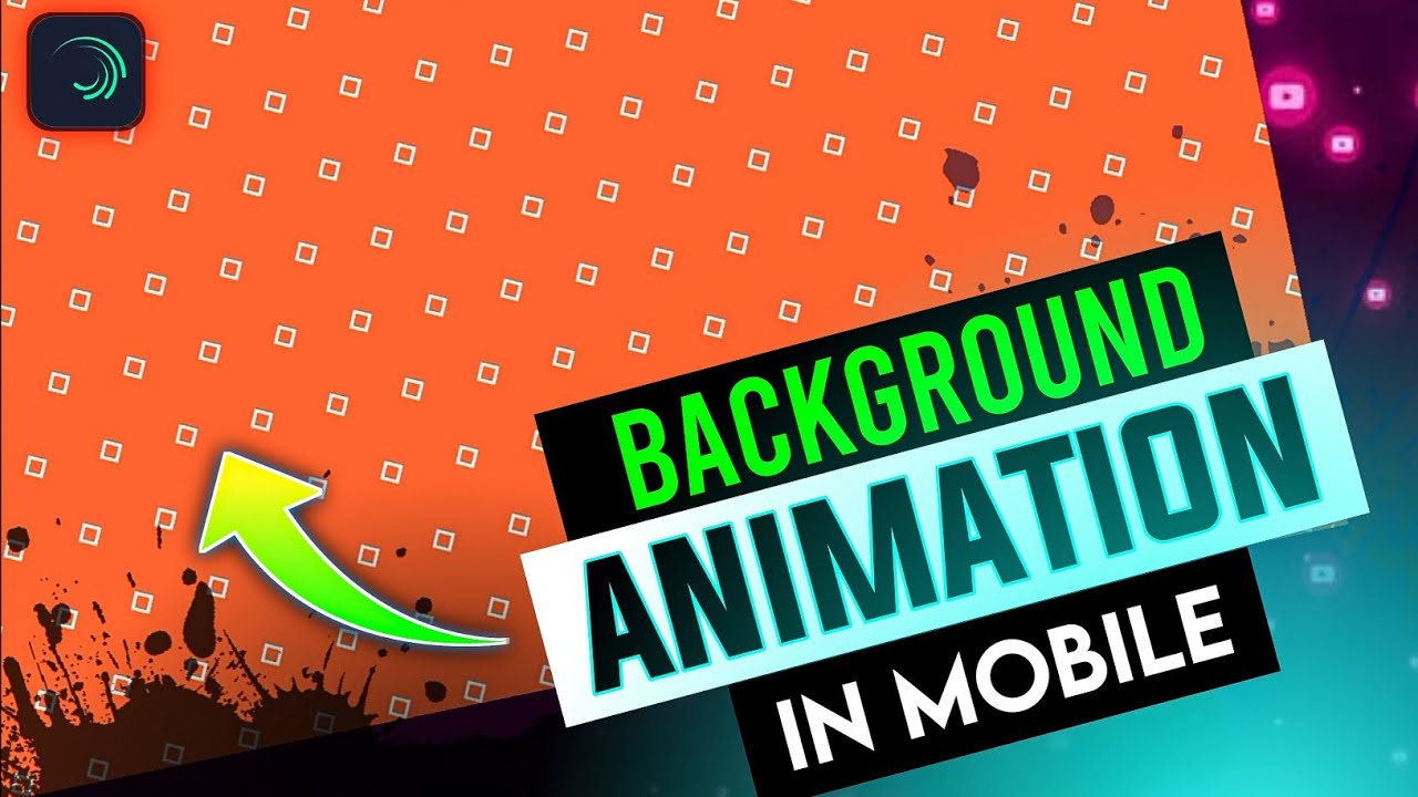 Background Animation Techniques In Alight Motion.How to make background ...