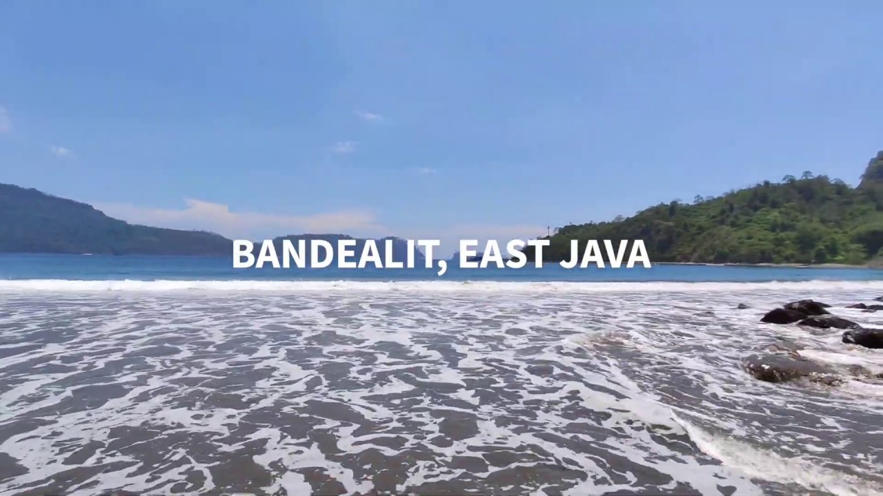 Bandealit beach, a virgin one in East Java, Indonesia - YouTube