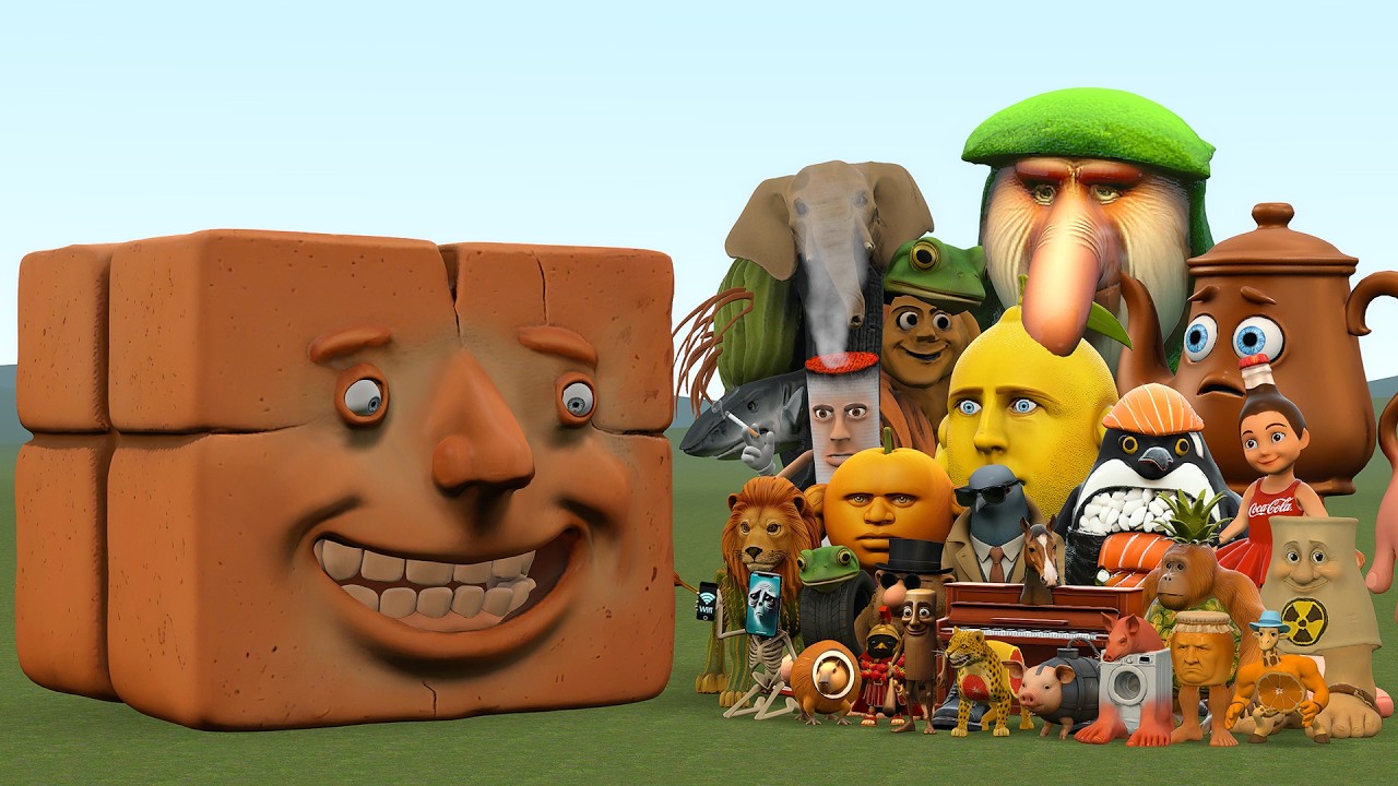 I MADE 3D NEW TI TI TI TI SAHUR FROM ITALIAN BRAINROT MEMES in Garry's ...