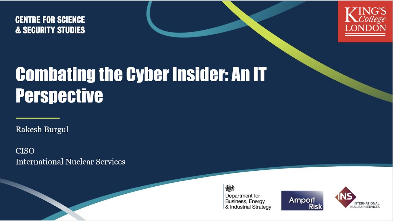 Combating the Cyber Insider Threat: An IT Perspective - YouTube