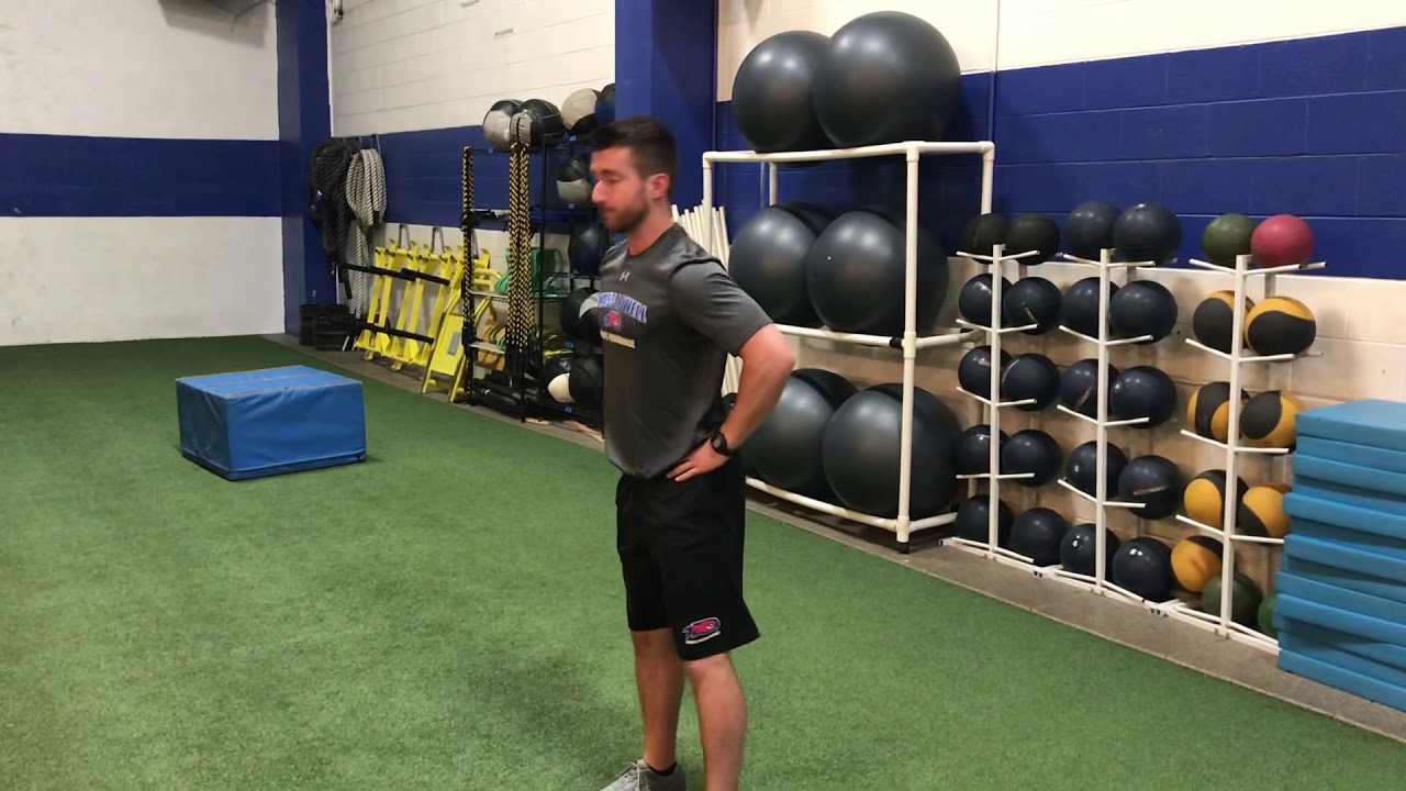 Vertical Jump with Hands on Hips - YouTube