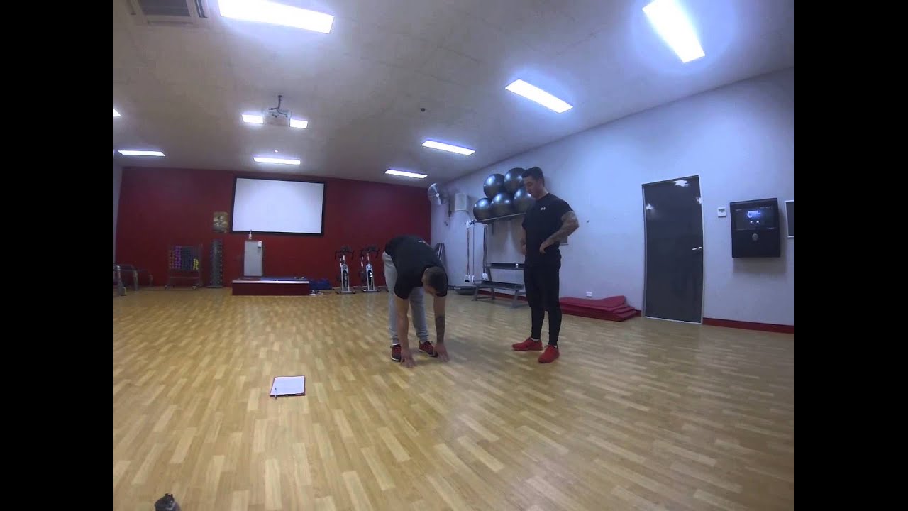 Lower body Hamstring stretch Damien Adams - YouTube