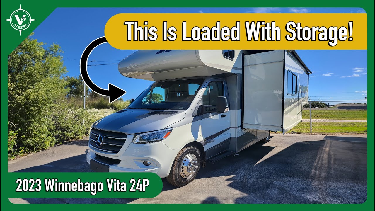 Spacious And Cozy Class-C | 2023 Winnebago Vita 24P - YouTube