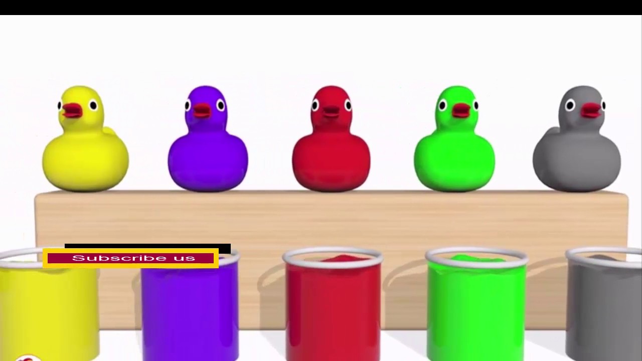 Learn Colors with Surprise Eggs Ducks for Children, Toddlers Learn ...