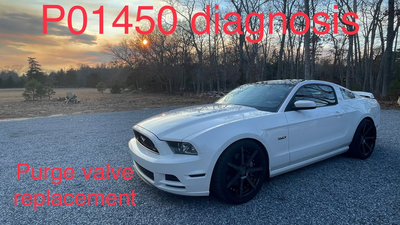 Ford Mustang P1450 Canister purge valve diagnosis and replacement ...