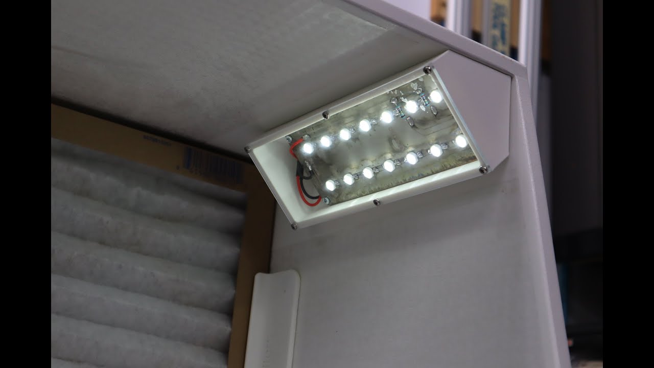 E015 Make LED Task Lights for Your Shop Equipment - YouTube