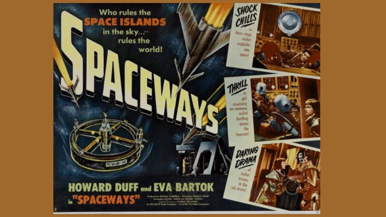 Spaceways 1953 British Science Fiction Film Futuristic Movie Full ...