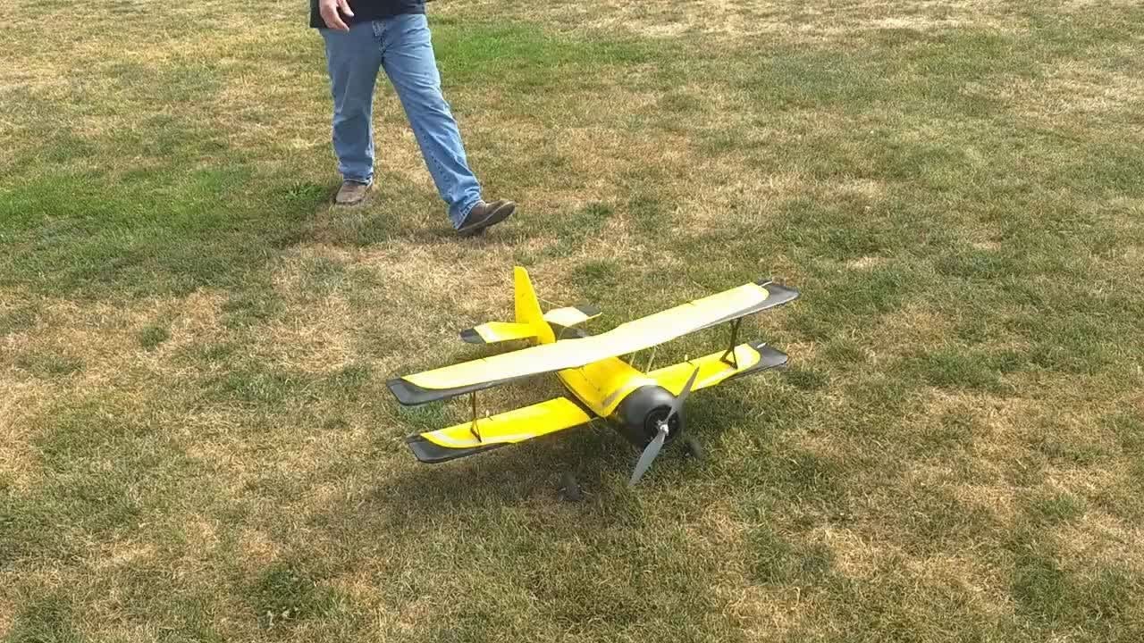 DYNAM Pitts Python model 12. Flown by RECKEM ROY. - YouTube