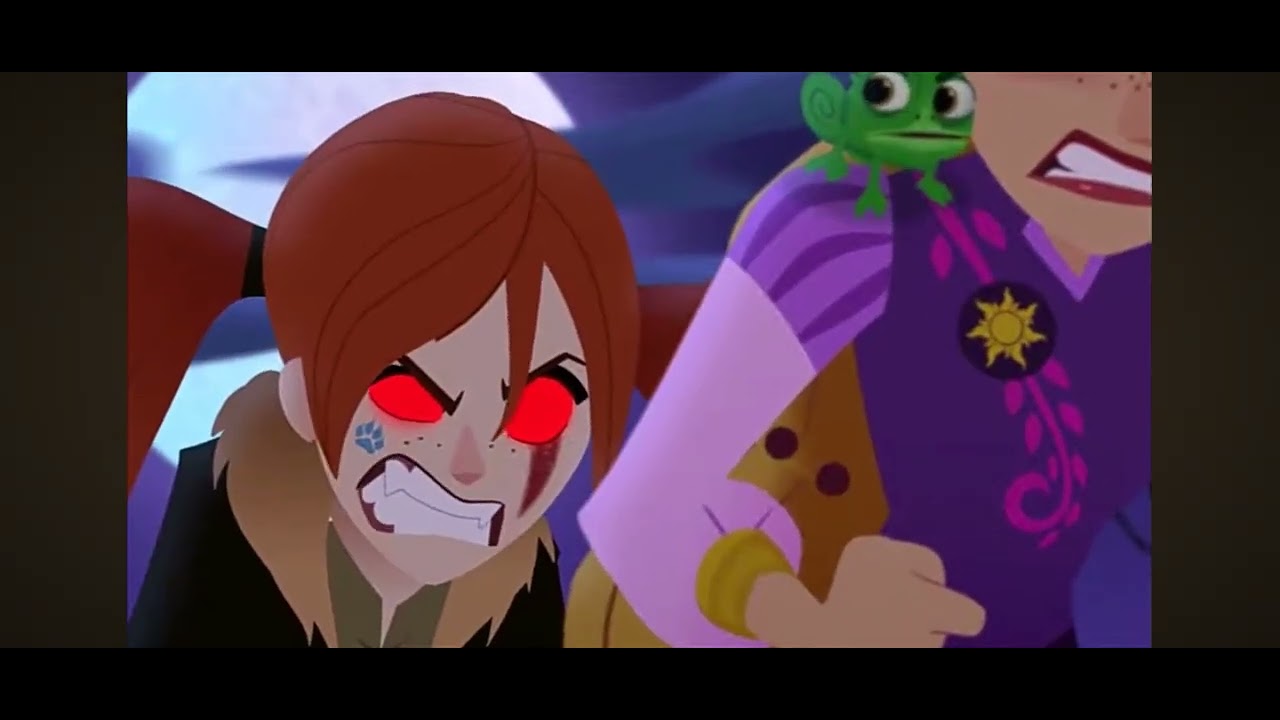 Cartoon turns into a werewolf, part 2 - YouTube