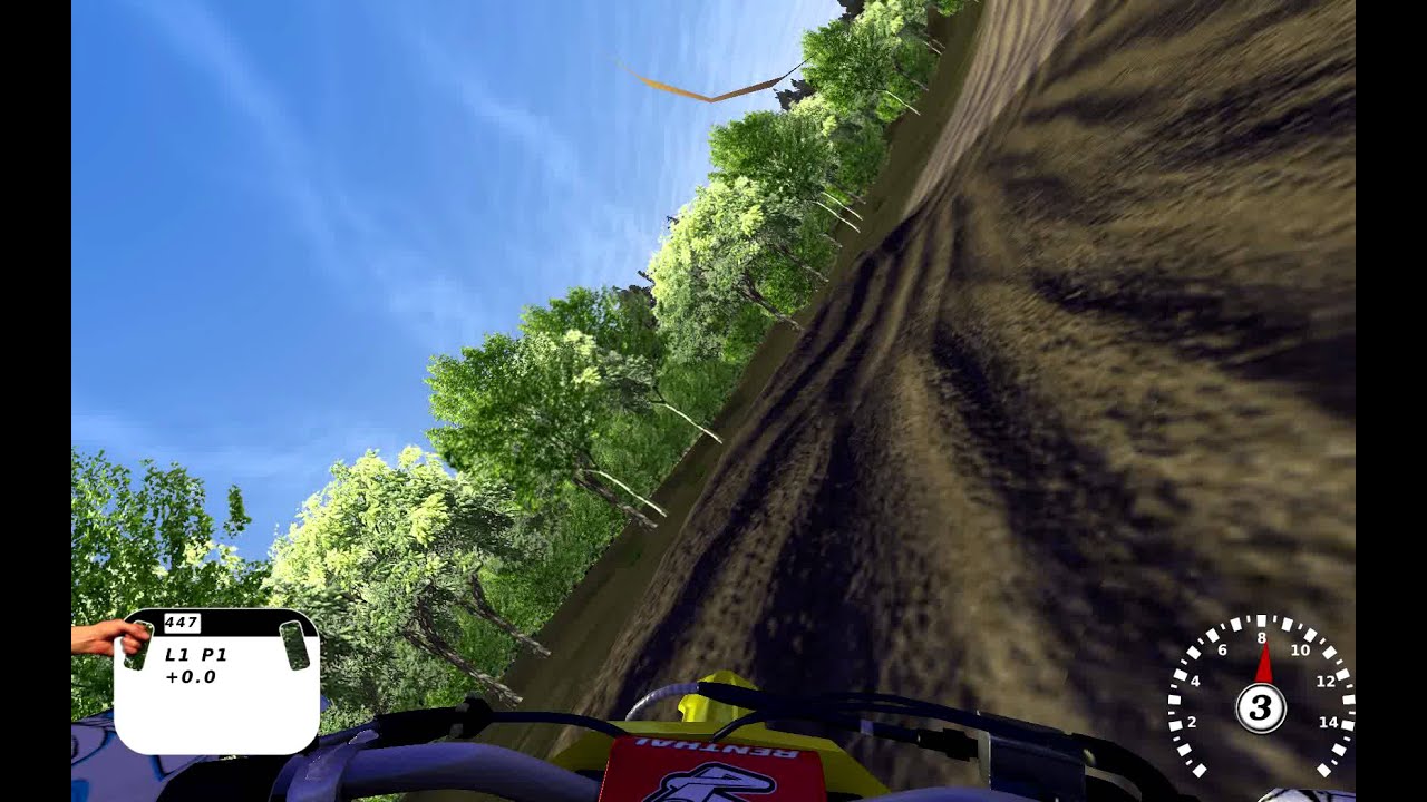 MX Simulator: Track Preview MyLaps MX - YouTube