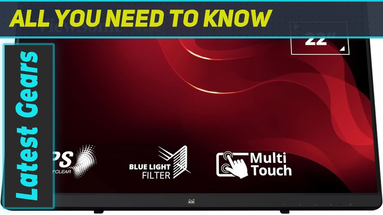 ViewSonic TD2230 22 Inch Touch Monitor Review - YouTube