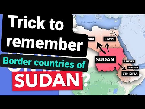 How to Easily Remember the Countries That Border Sudan - Fun Tricks and ...