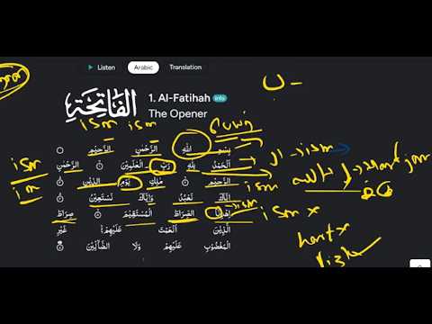 Basics of Arabic-Detailed |அரபி மொழி அடிப்படைகள்-விரிவு Part 1 (Intro & Harfs) | Quranic application