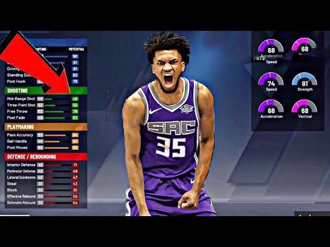 BEST NBA 2K20 ALL AROUND POWER FORWARD BUILD! - YouTube