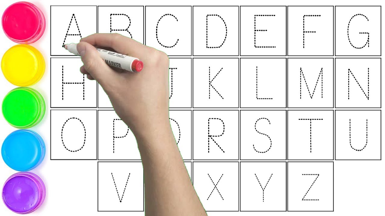 ABCDEFGHIJKLMNOPQRSTUVWXYZ | How to Read ABC | How to Write ABC | Learn ...