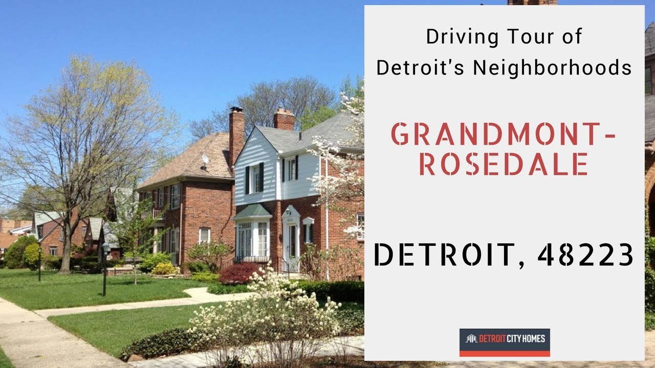 Living in Detroit - Grandmont-Rosedale Neighborhood Tour by www ...