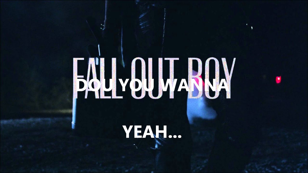 Fall Out Boy Alone Together Letra English - YouTube