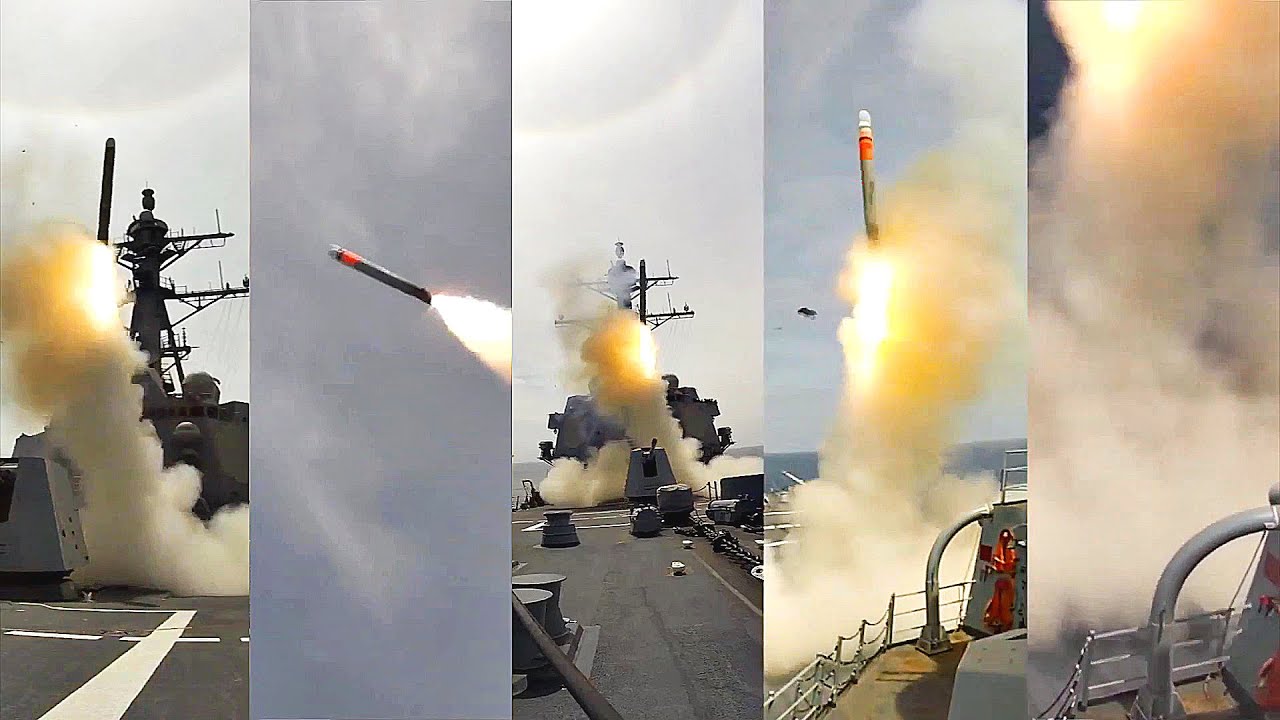 Tomahawk Cruise Missile Test Fire Launch - YouTube
