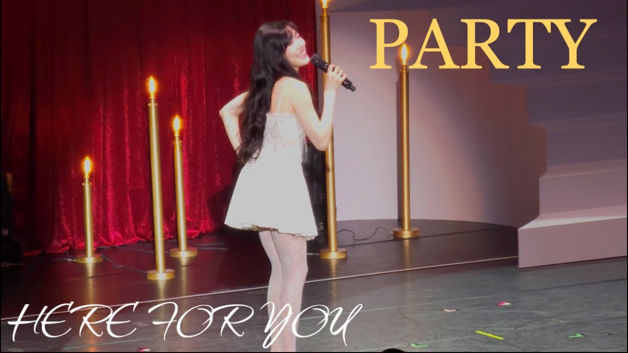 [4K] 20250412 TIFFANY YOUNG HERE FOR YOU "PARTY" Tiffany fancam - YouTube