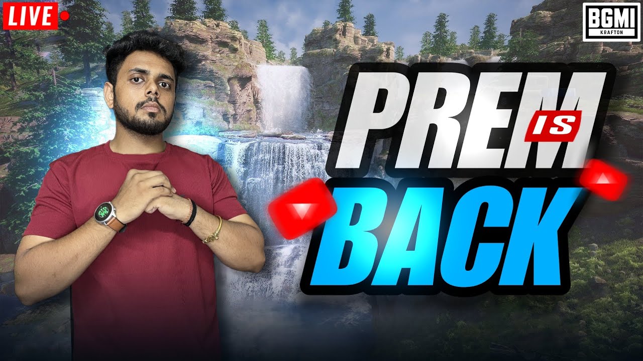 RANK PUSH W/ PREM BHAI LIVE | 15th DAY in youtube channel - YouTube