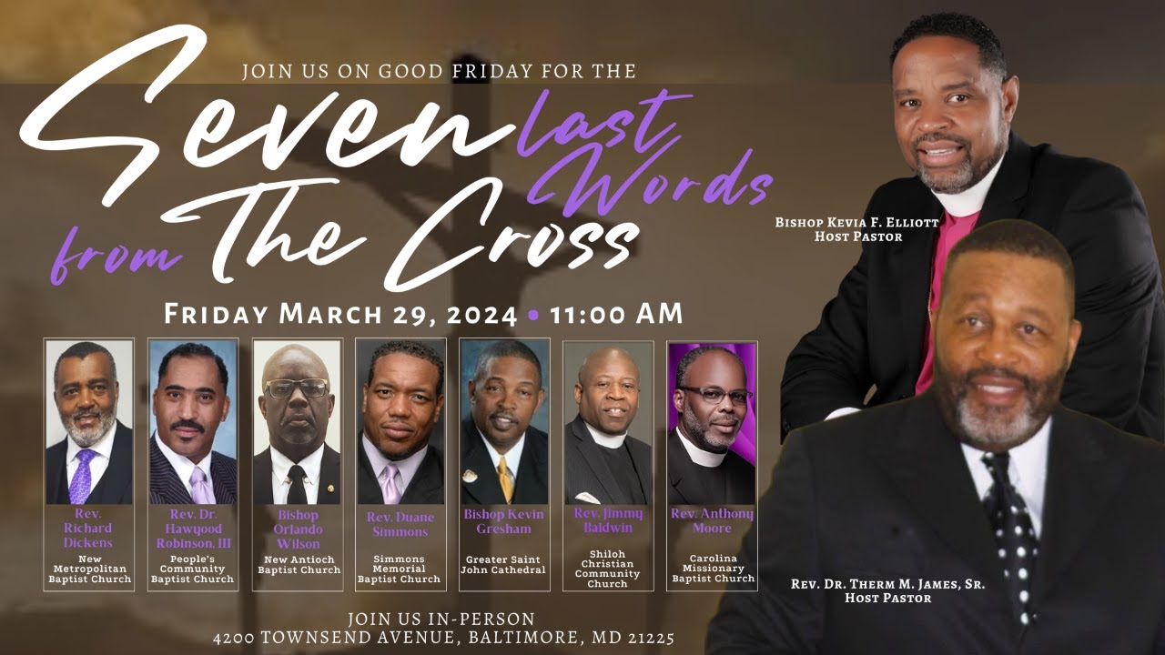 Good Friday Service| The Seven Last Words From the Cross | Friday March ...