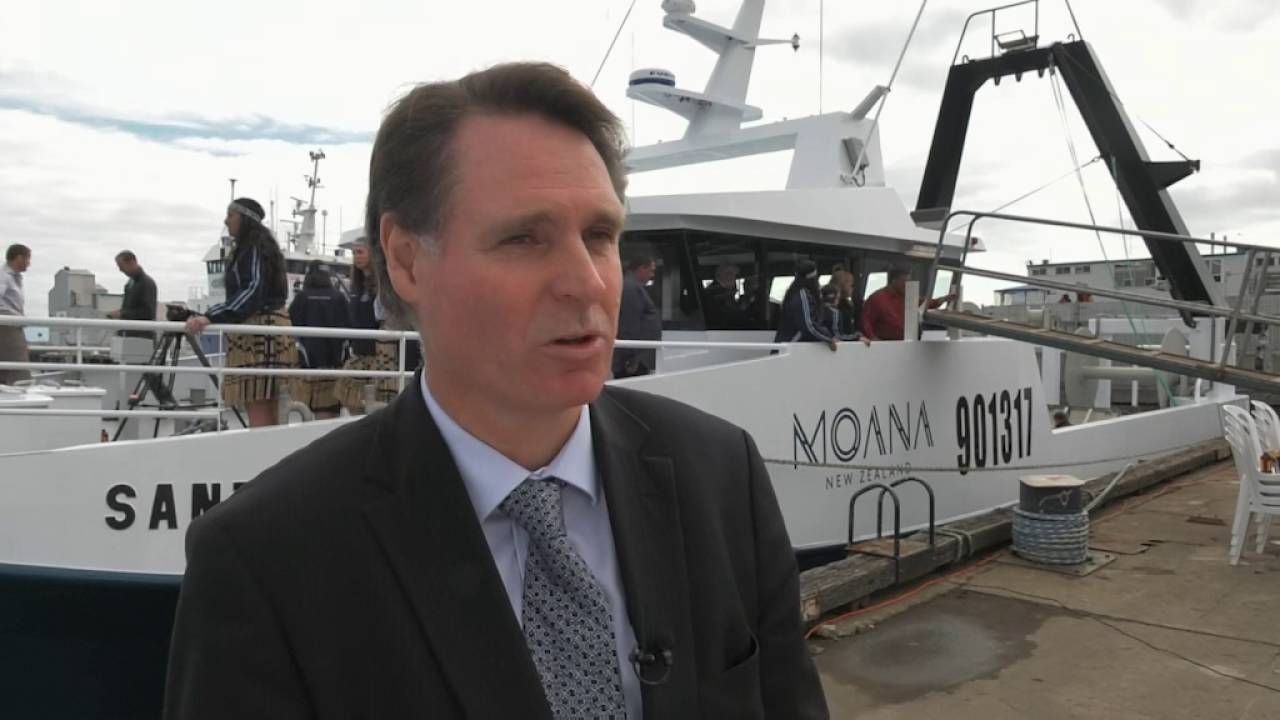 Interview with CEO of Moana New Zealand Carl Carrington at launch of ...