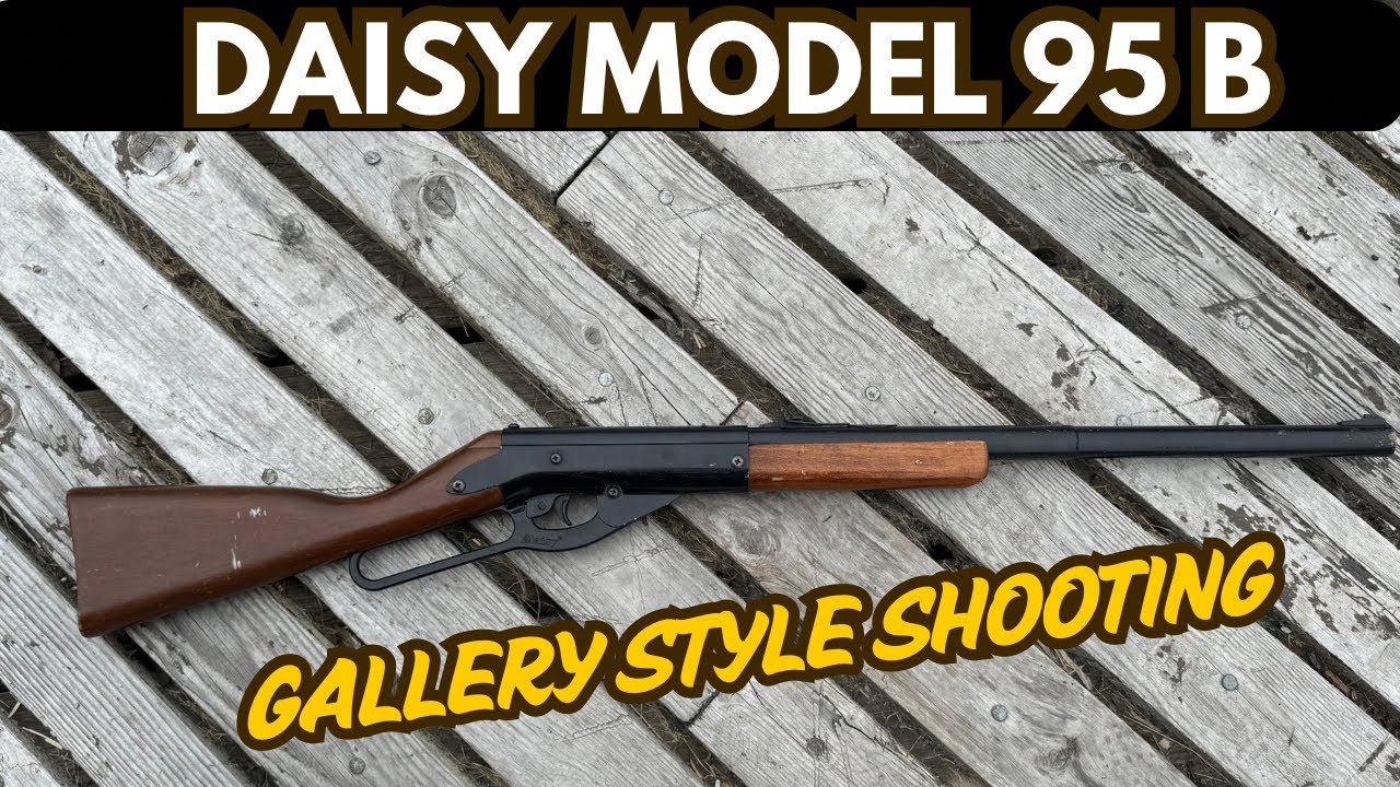 Daisy Model 95B - Shooting Test & Review - YouTube