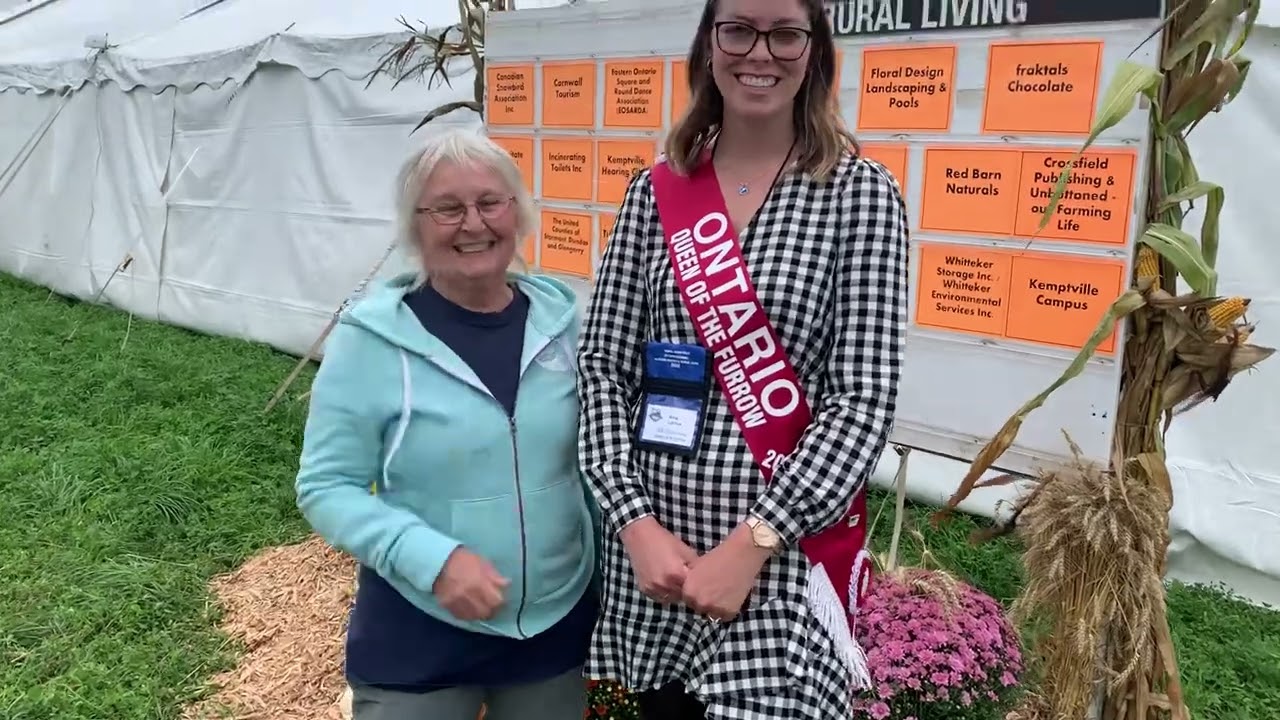 IMP day 3, Queen of the Furrow and Grace Vanderzande, author of ...