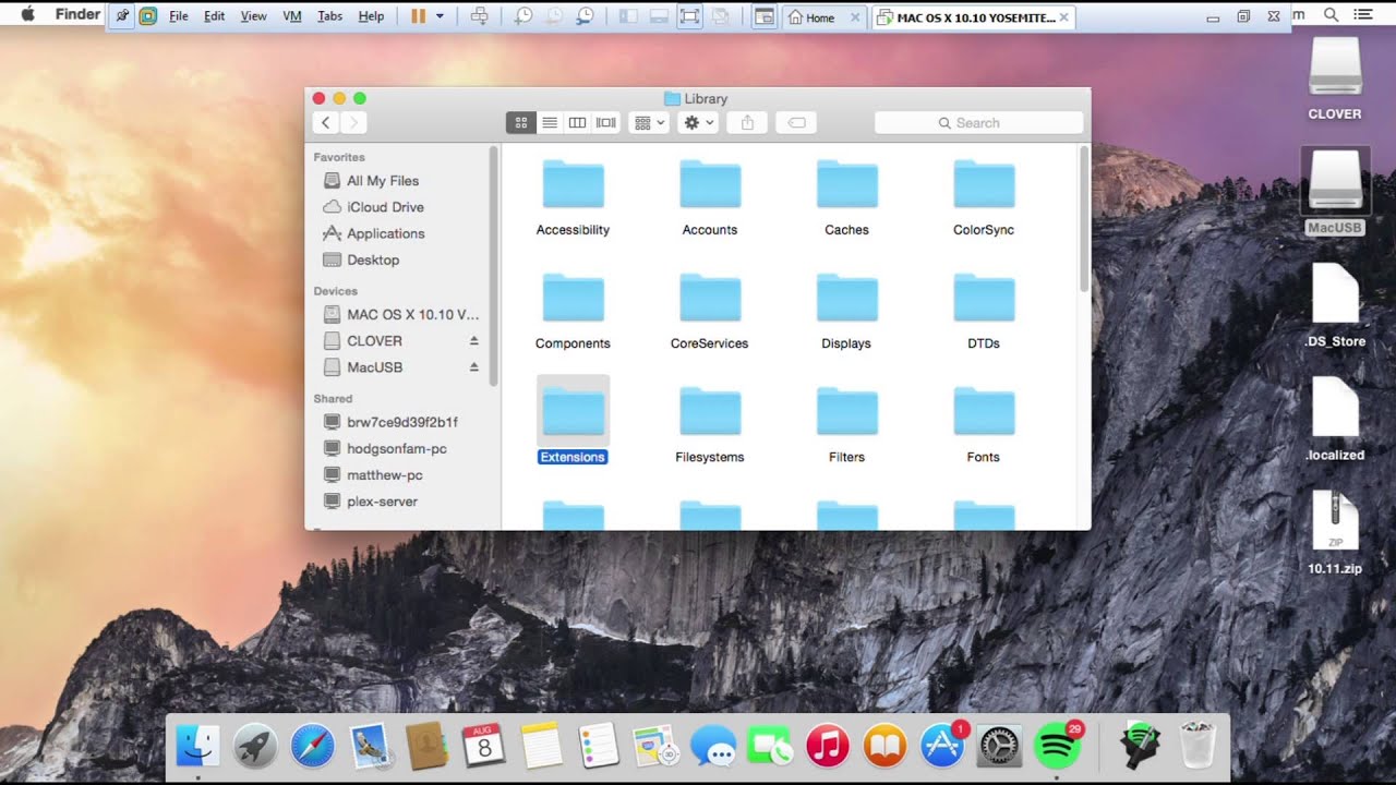 How to install Mac OS X 10.10 Yosemite on a laptop (HD 5500) - YouTube