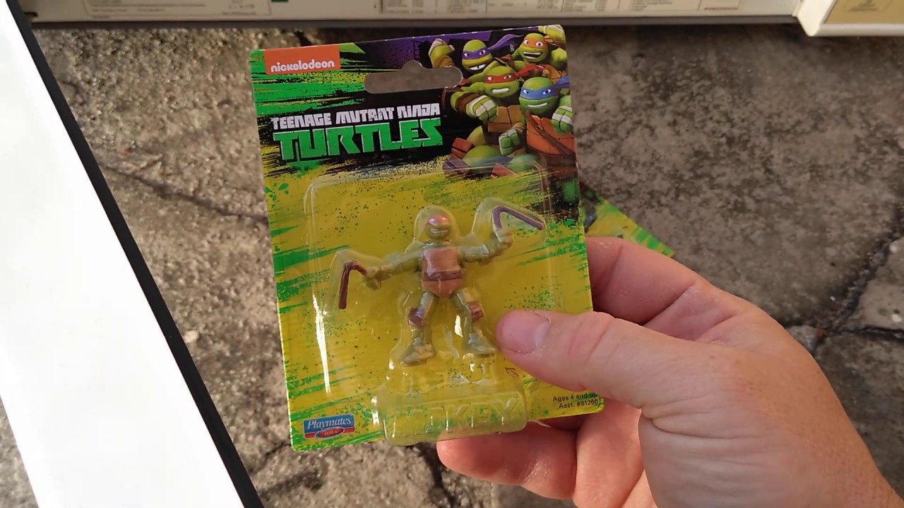 TMNT Full Complete Set Dollar Tree Teenage Mutant Ninja Turtles Opening ...