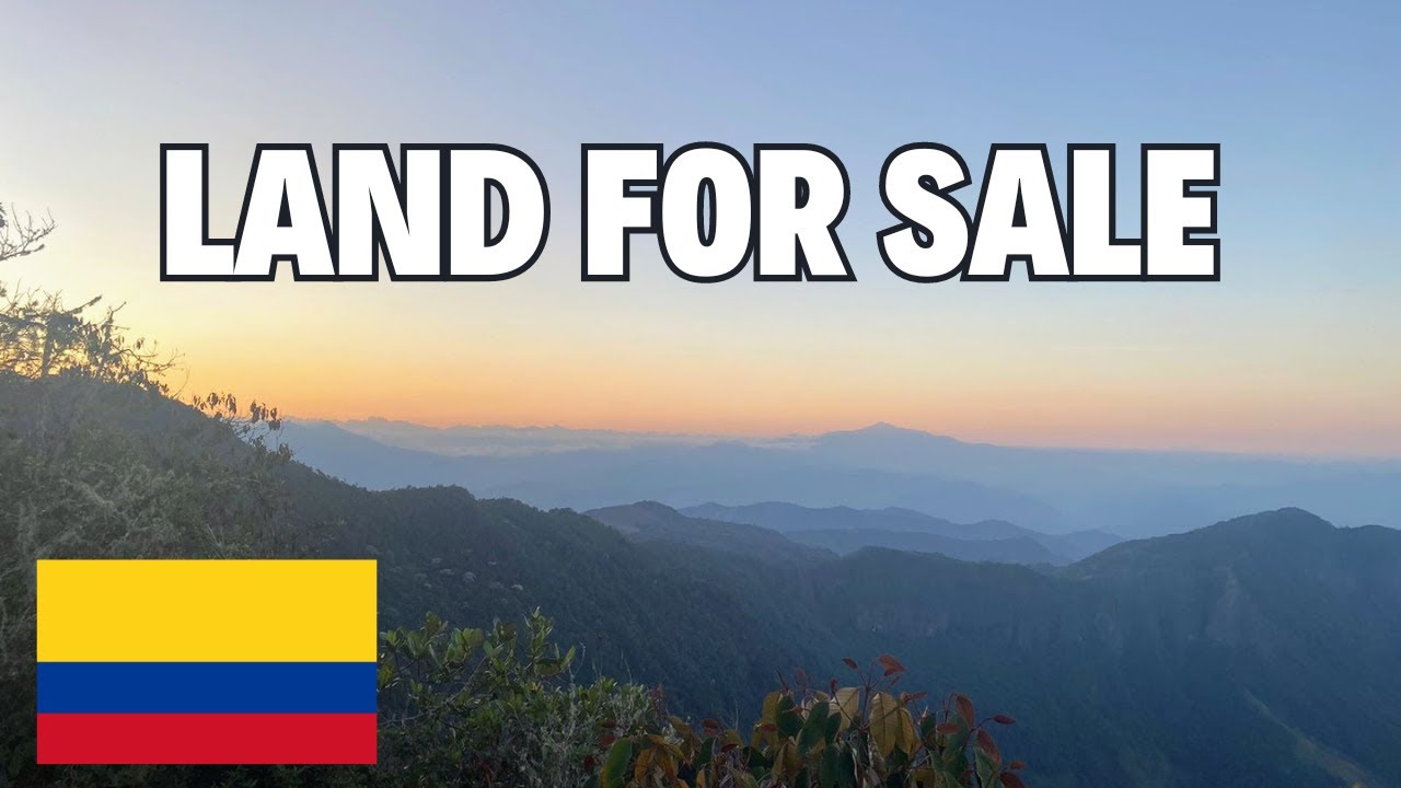 Looking at Land For Sale in Jericó, Colombia - YouTube