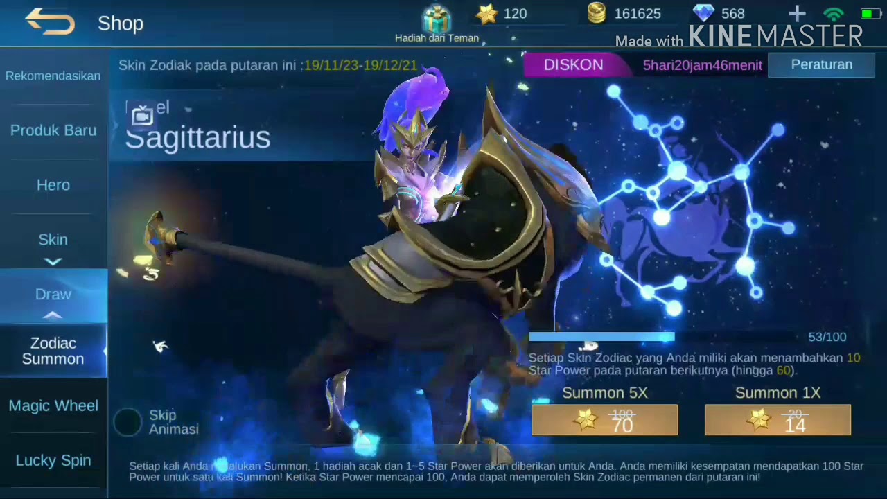 Skin iritel zodiak murah banget !! Gak sampe 100k - YouTube