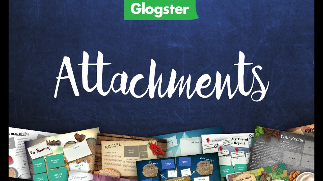 Glogster Tutorial: Using Attachments - YouTube