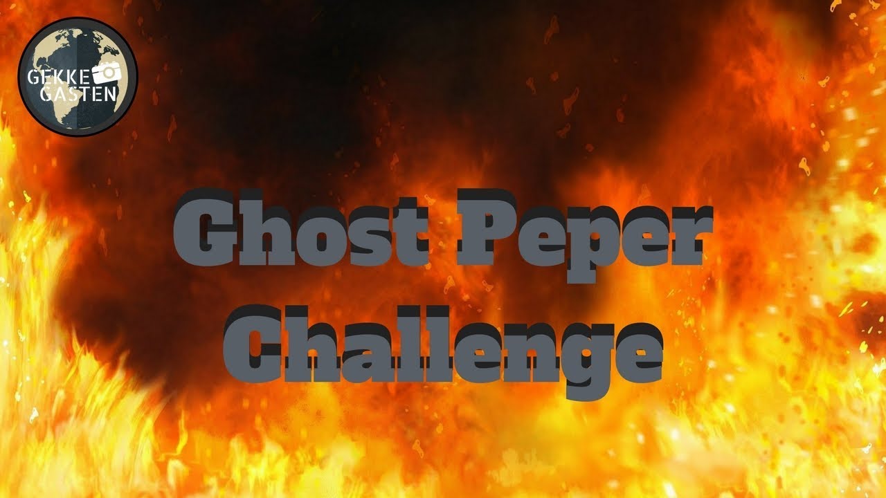 Ghost peper Challenge Dutch - YouTube